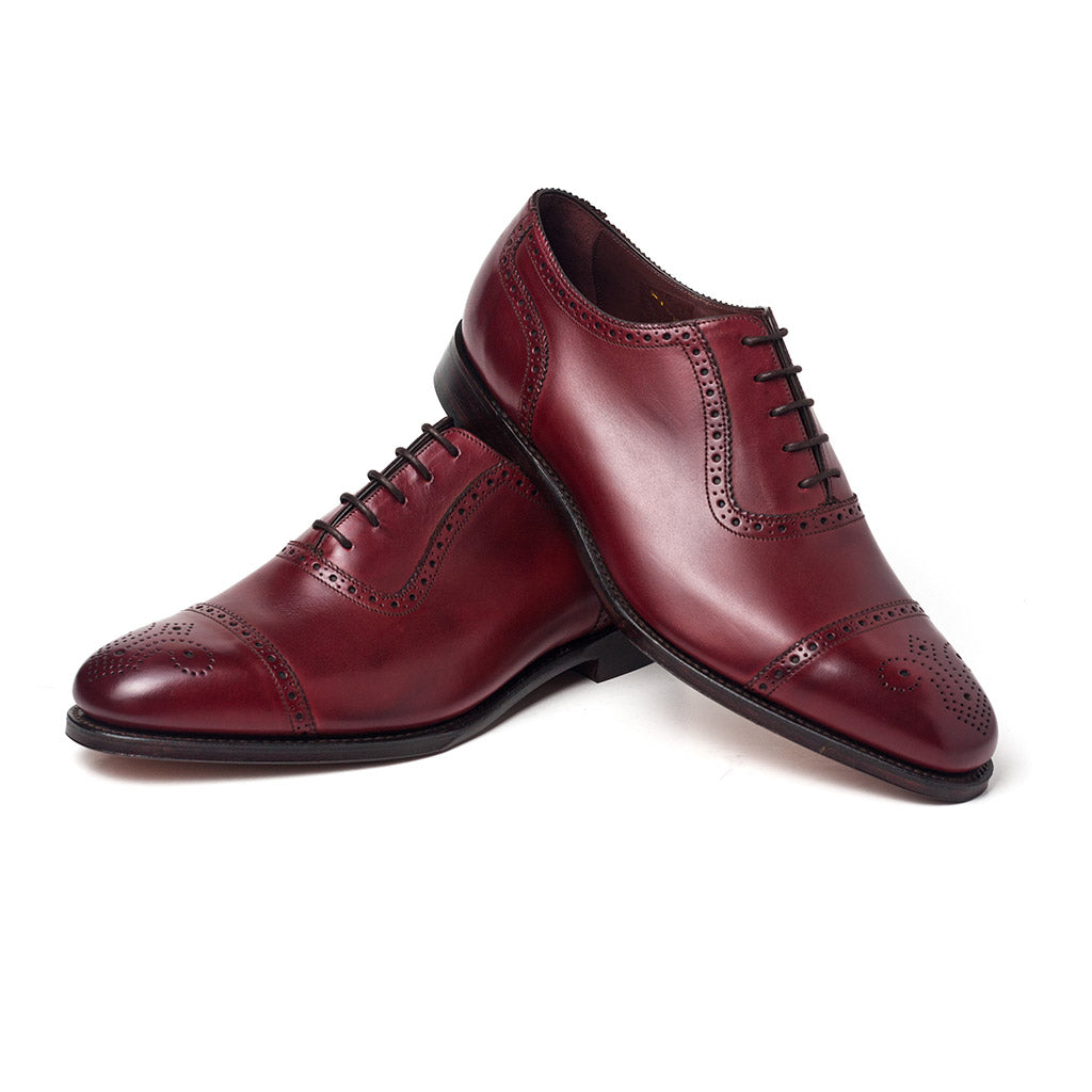 Pantofi Strand Burgundy – Loake Shoemakers